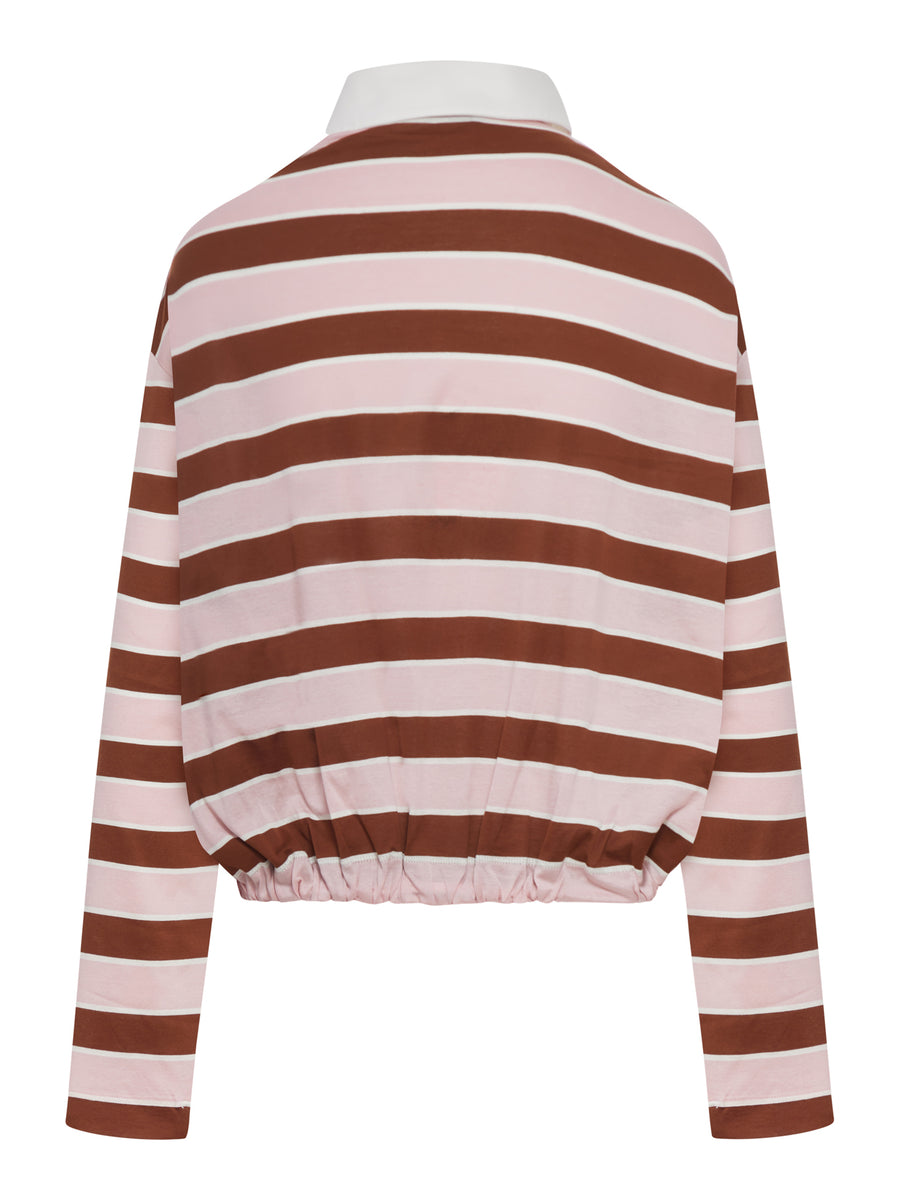 STRIPED LISLE THREAD POLO SHIRT – Suit Negozi Row